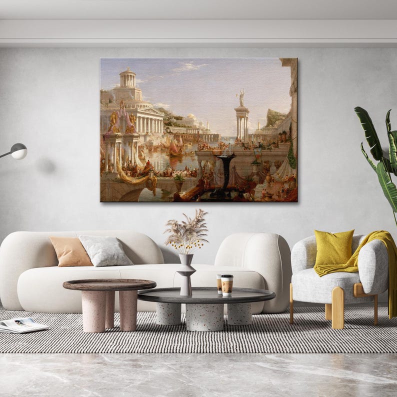 The Consummation of Empire Wall Art, Thomas Cole Art, Roman Empire by ...