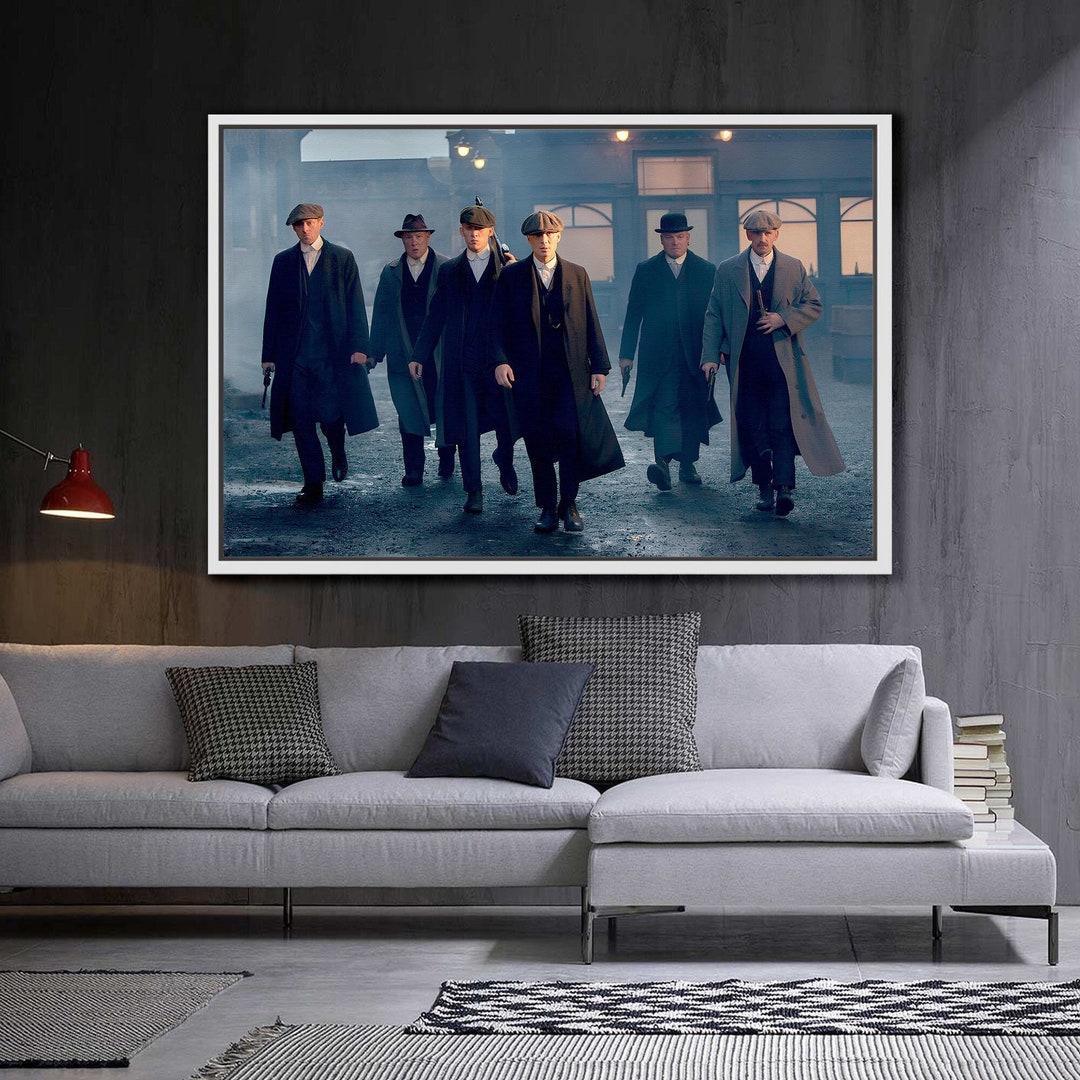 Peaky Blinders Canvas, Peaky Blinders Wall Art, Quality Canvas, Peaky ...