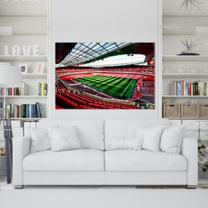 Arsenal Stadium Canvas, Wembley Wall Art, Football Wall Decor, Emirates ...
