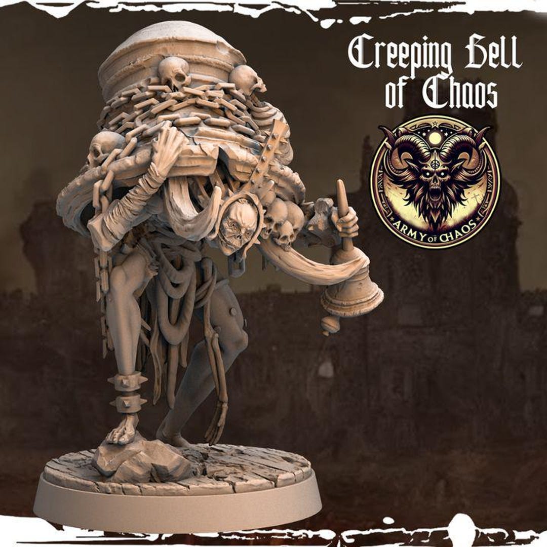 Army of Chaos: Beasts - Creeping Bell of Chaos (32mm) - Etsy
