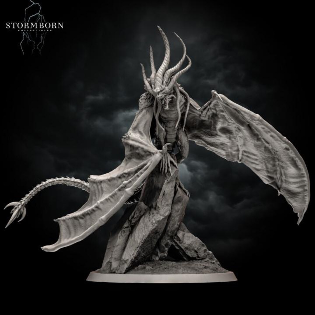 Abeloth, the Accursed Dragon (32mm Scale) - Etsy