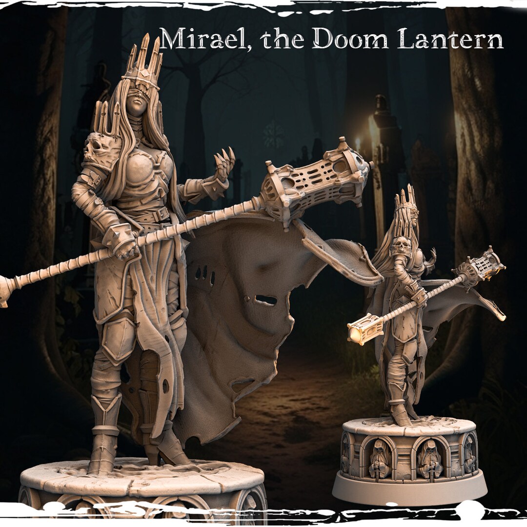 Mirael, the Doom Lantern (75mm) - Etsy