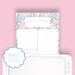 Watercolor Pastel Floral Daily Planner Printable, Printable Daily ...