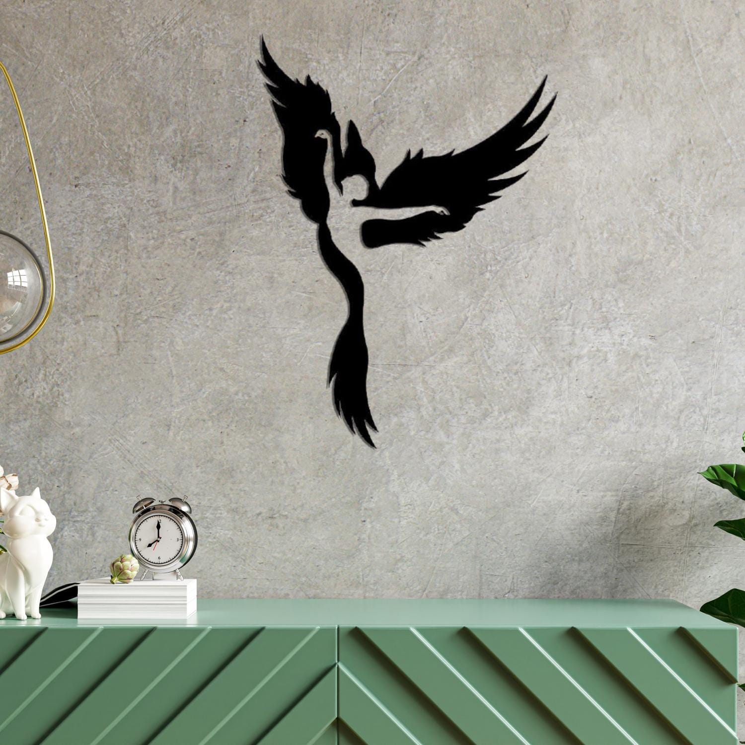 Dancing Ballerina Wall Art, Ballet Gifts, Female Calligraphy, Angel ...