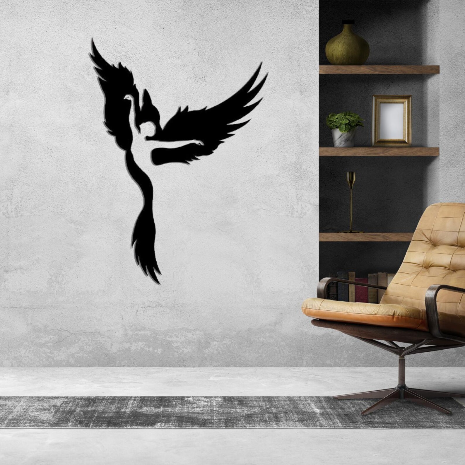 Dancing Ballerina Wall Art, Ballet Gifts, Female Calligraphy, Angel ...