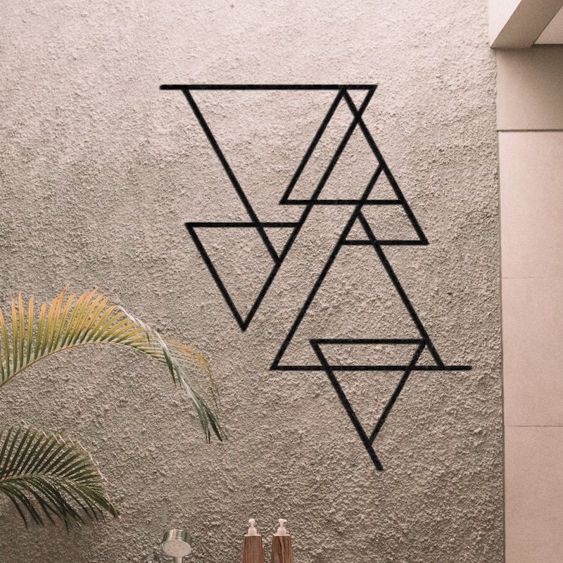 Metal Triangle - Etsy