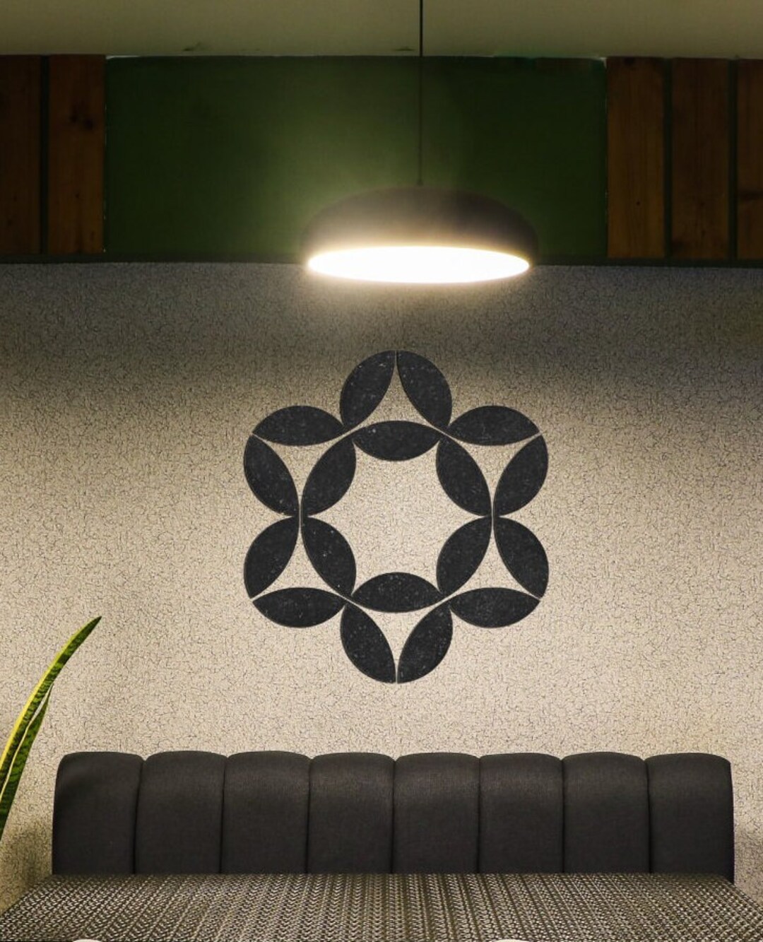 Shapes Wall Decor, Geometric Metal Wall Art, Living Room Wall Art ...