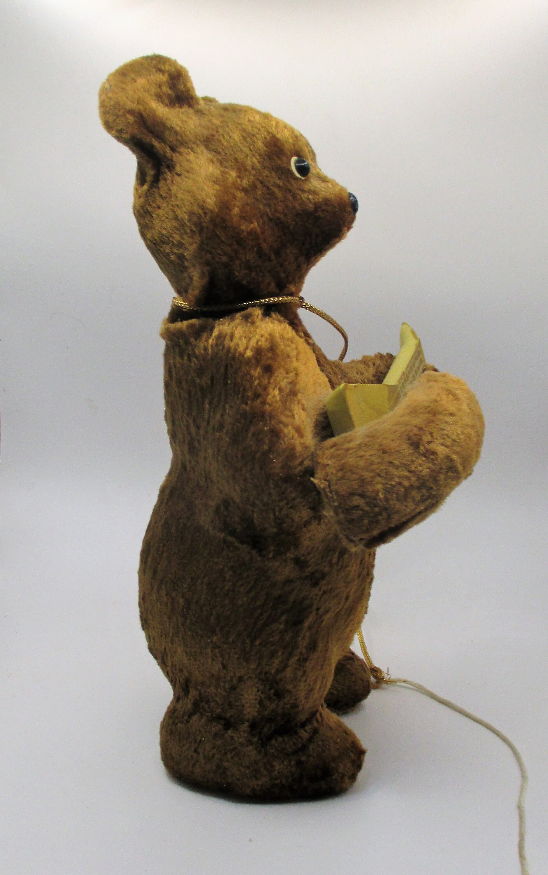 Vintage Mechanical Plush Wind-up Bear With Instrument Guitar - Etsy