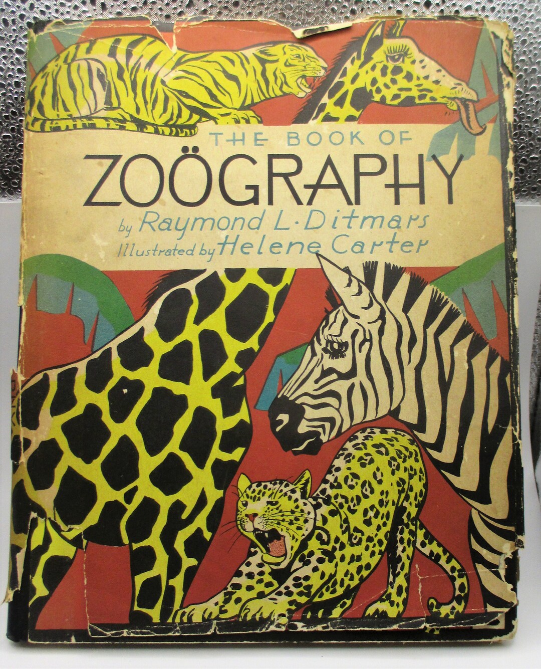 The Book of Zoography by Raymond Ditmars 1934 Hard Cover Illustrated by ...
