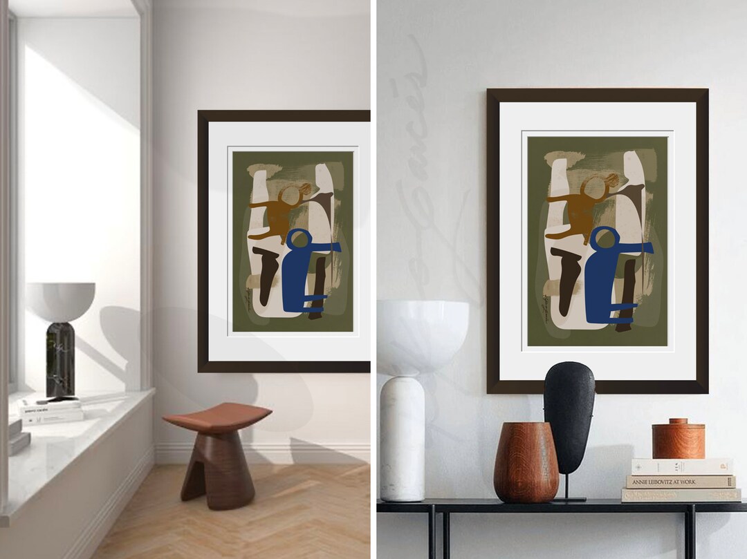 High Resolution Printable Abstract Fine Wall Art, Neutral Colors ...