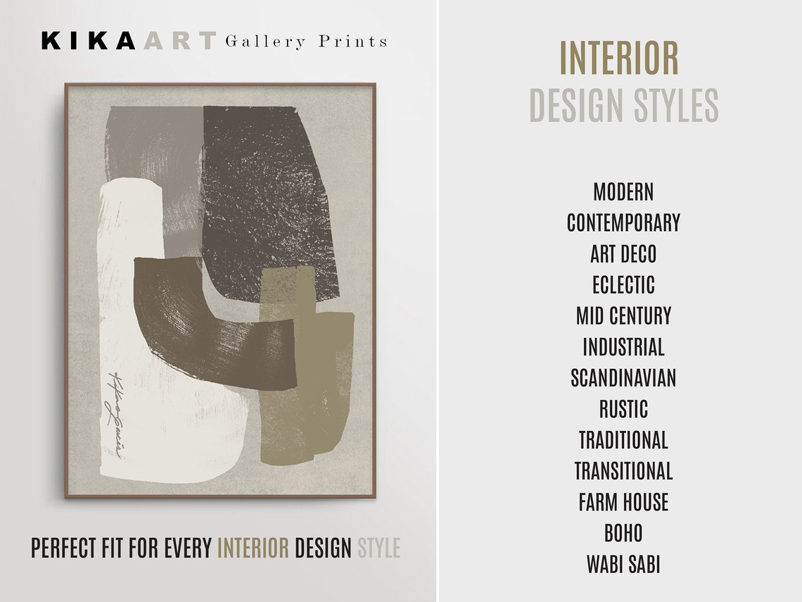 Trending Contemporary Modern Original Abstract Texture Wall Printable ...