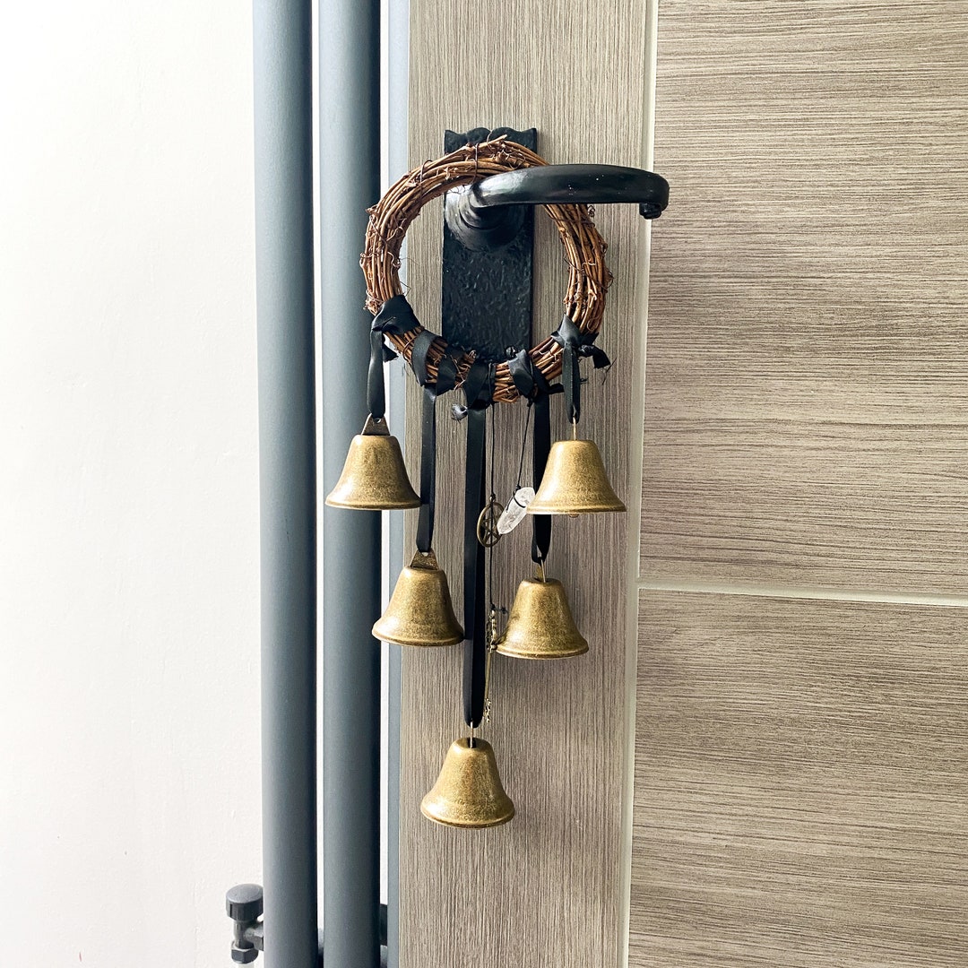 Amethyst Rattan Chime, Pentagram, Spiritual Decor, Positive Energy ...