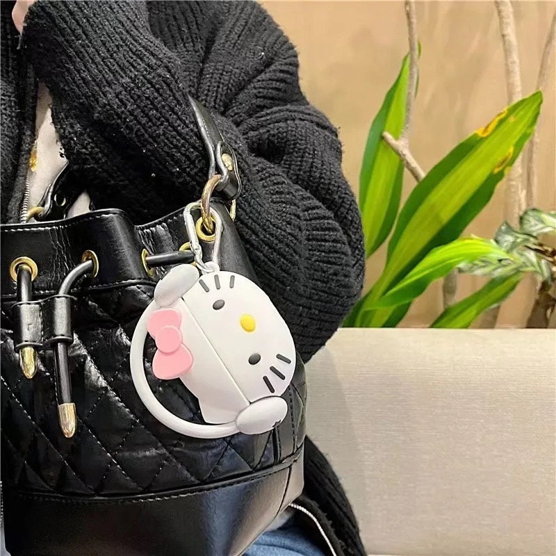 Japanese Kawaii Headphone Hello Kitty Cat AirPod Case AirPod Cover gift ...