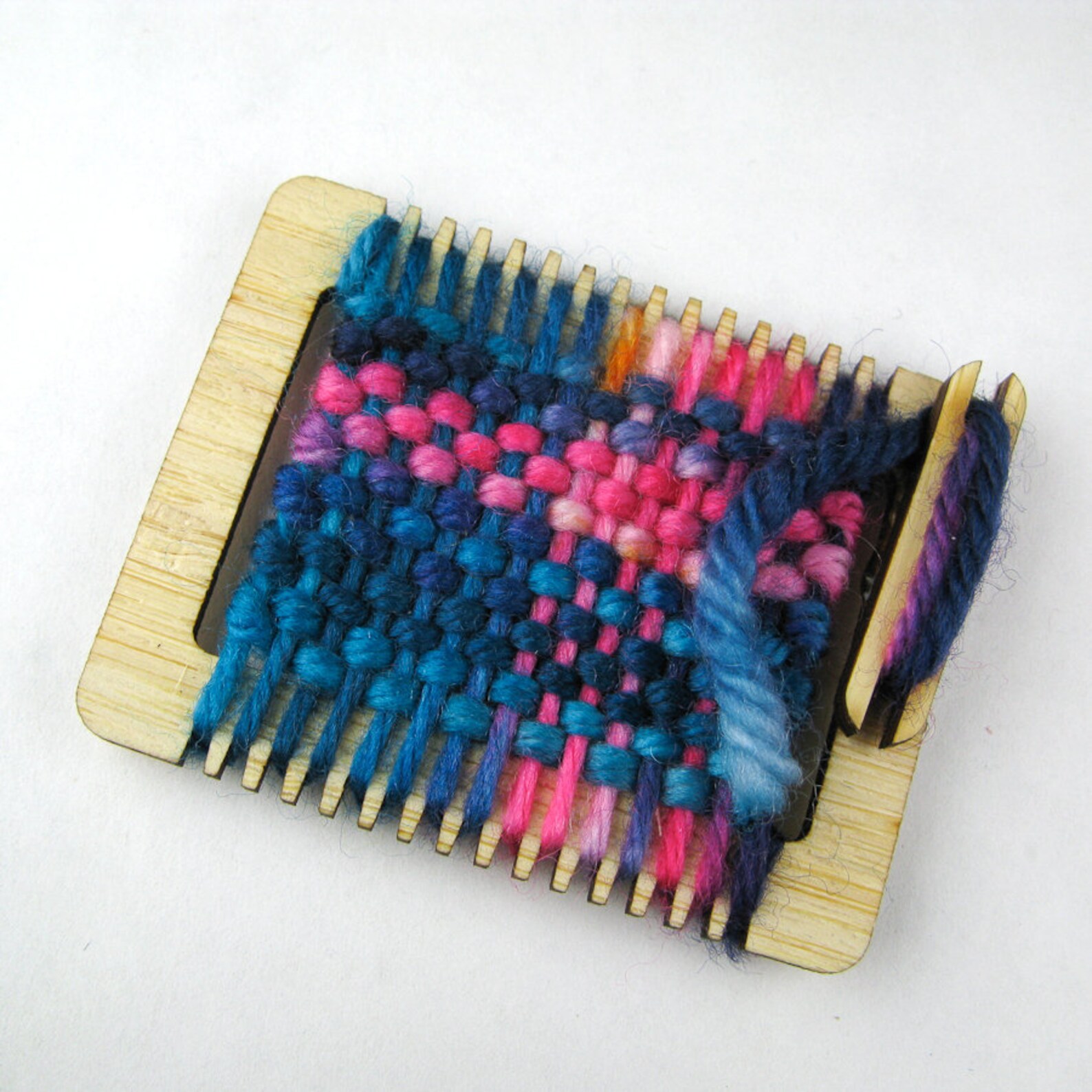 Miniature Loom Kit Mini Weaving Loom Craft Kit DIY | Etsy UK