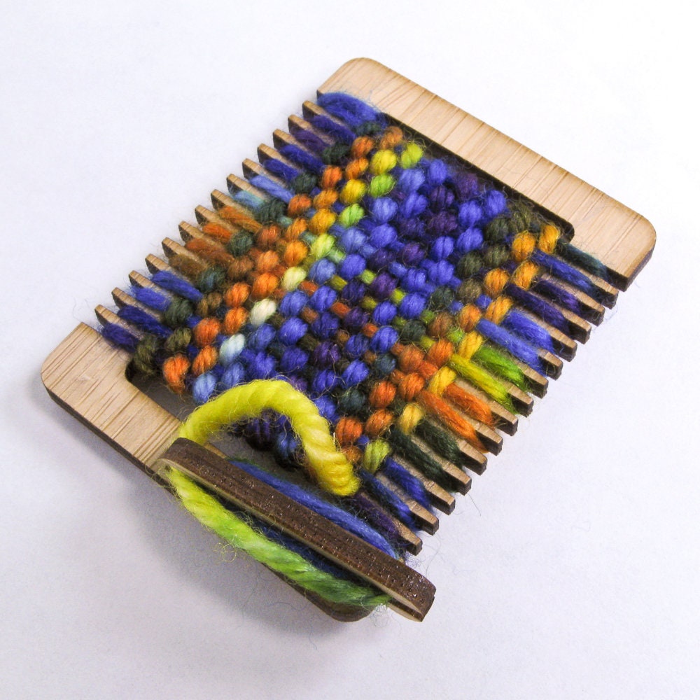 Miniature Loom Kit Mini Weaving Loom Craft Kit DIY | Etsy UK