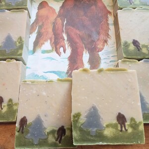 Bigfoot Sasquatch Soap Made With All Natural Colors - Etsy