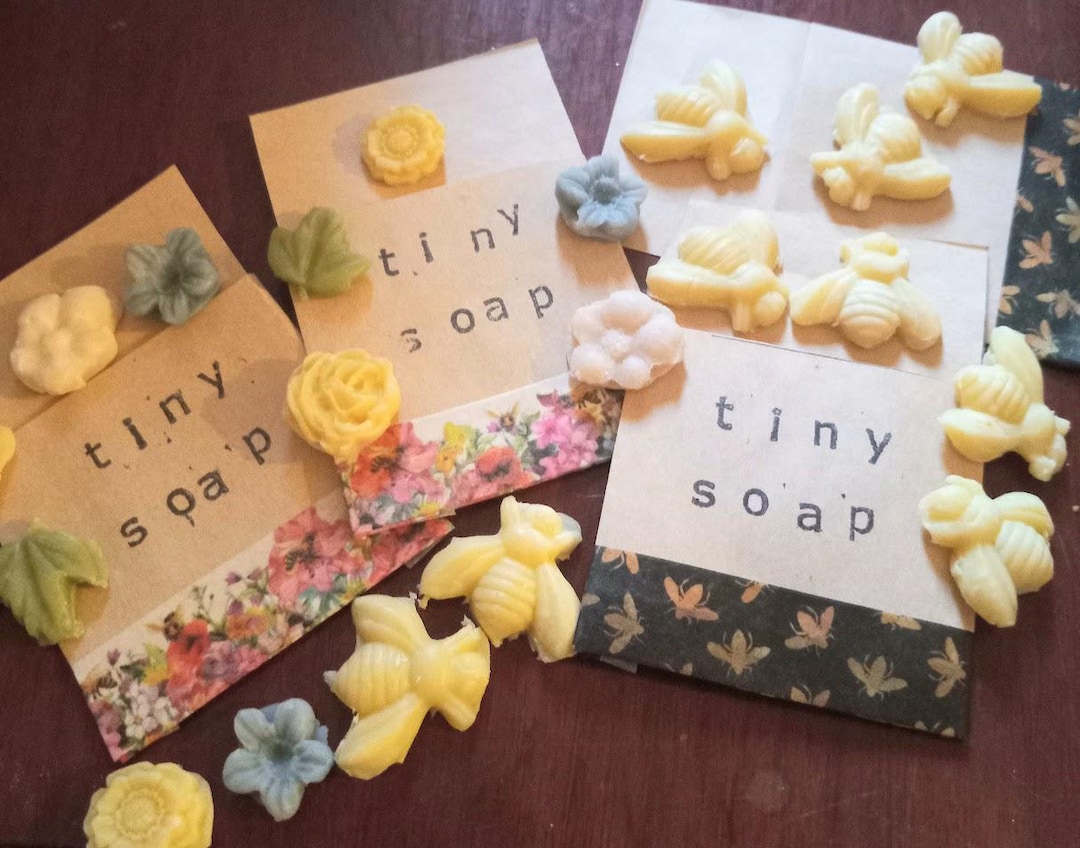 Single Use Soaps Tiny Soaps for Your Pocket or Purse - Etsy