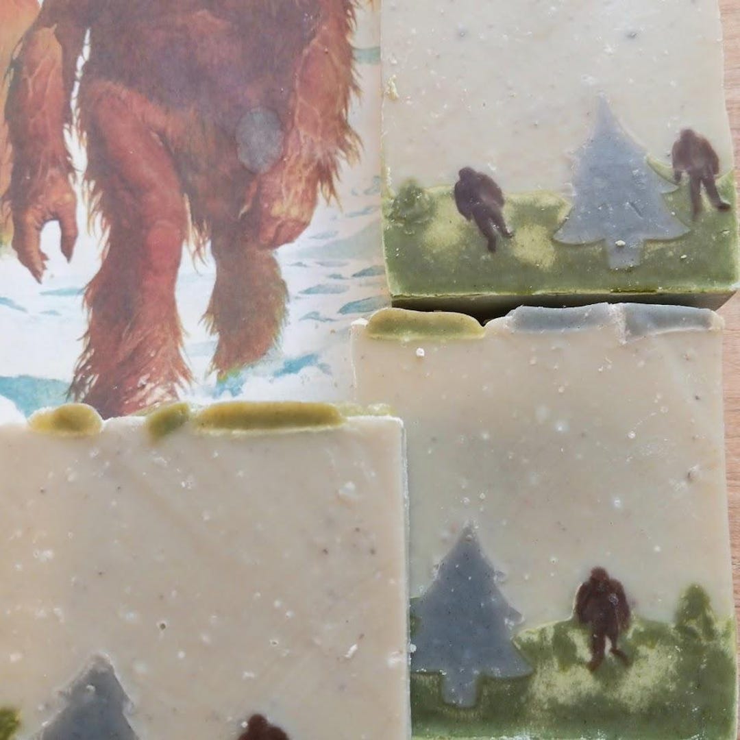 Bigfoot Sasquatch Soap Made With All Natural Colors - Etsy