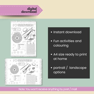 Eurovision Activity Placemat, Eurovision Colouring Page, Eurovision ...