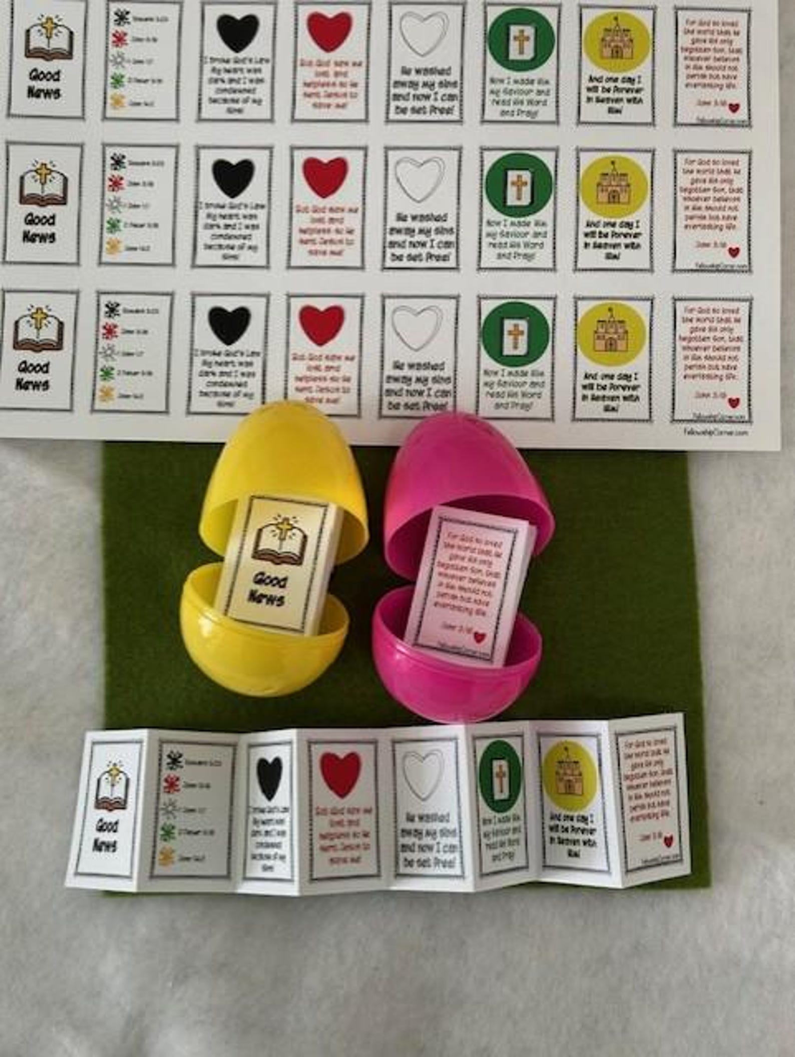 Gospel Mini Book Printable Evangelism Tool INSTANT DOWNLOAD Printable ...