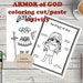 Armor of God INSTANT DOWNLOAD Coloring Activity Pages Homeschool Sunday ...