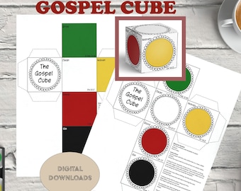 Wordless Gospel Little Book Printable Evangelism Tool INSTANT DOWNLOAD ...