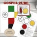 Wordless Gospel Cube Printable Evangelism Tool INSTANT DOWNLOAD ...