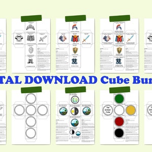 Cube Bundle INSTANT DOWNLOAD Wordless Gospel Evangelism Armor of God ...