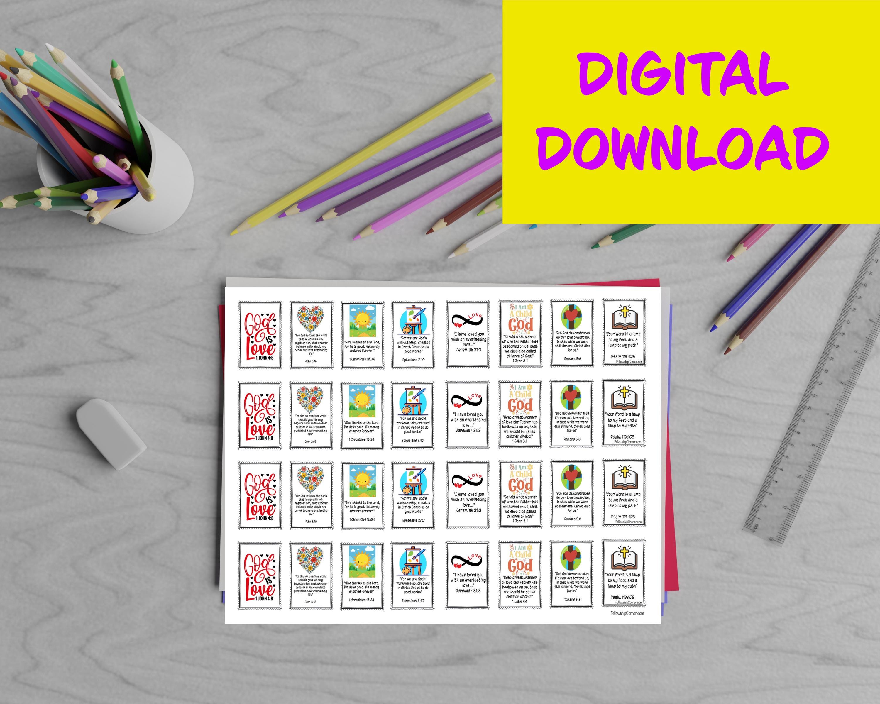 God is Love Mini Book Printable Evangelism Tool INSTANT DOWNLOAD ...