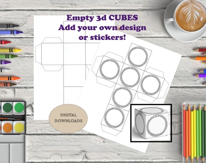 Cube Cats - Etsy UK