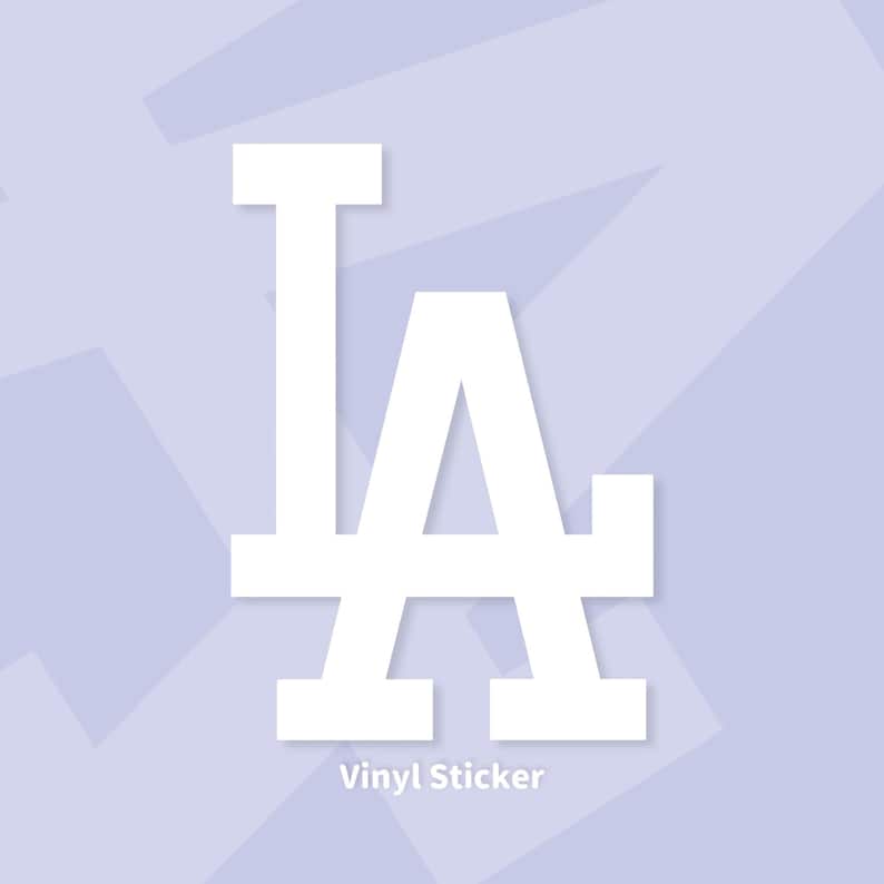 LA Vinyl Decal Sticker - Etsy