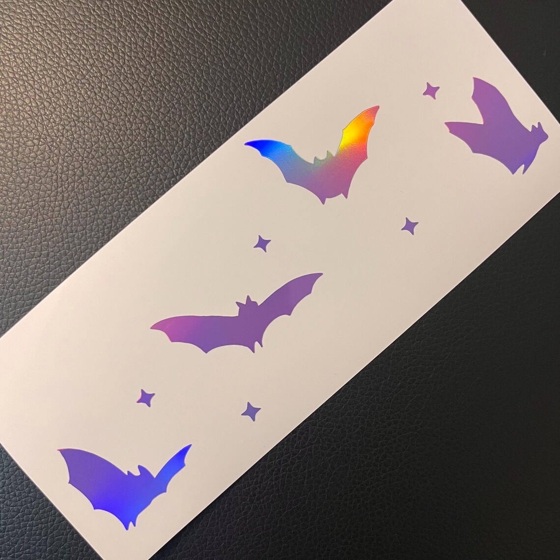 Holographic Bat Sticker Decal for Car Window, Laptops, and Phones. - Etsy