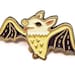 Bat Pin Cute Bat Gift Halloween Pins Fruit Bat Enamel - Etsy