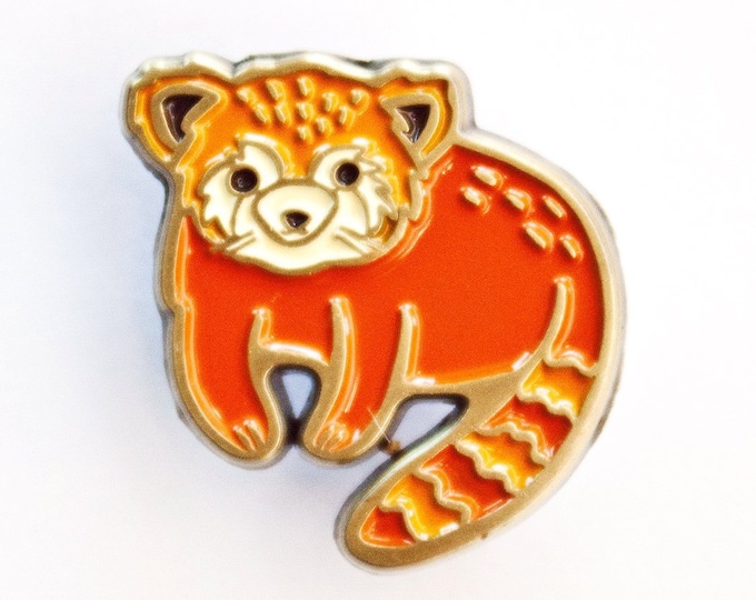 Red Panda Pin Cute Enamel Pins for Backpacks Red Panda | Etsy