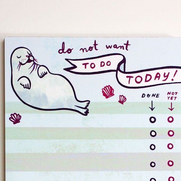 Funny to Do List - Etsy