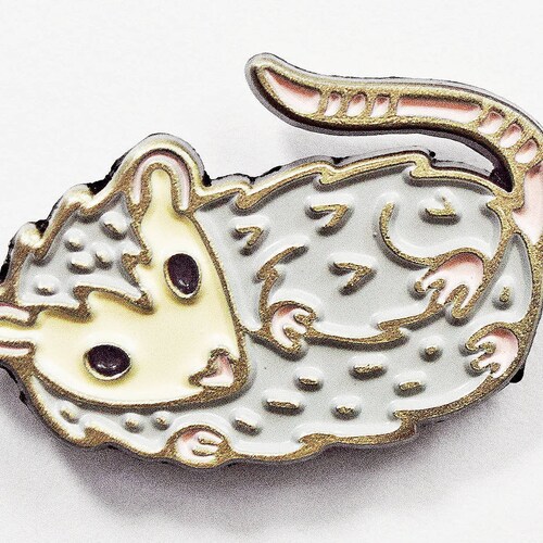 Opossum POSSUM PIN Enamel Pin Cute Opossum Jewelry Baby | Etsy
