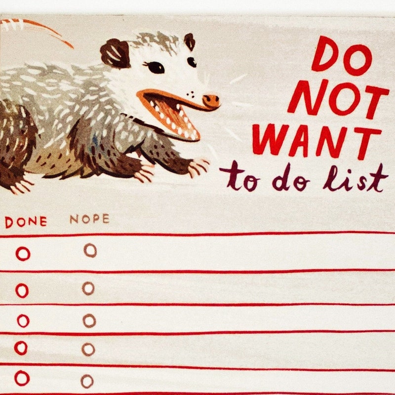 Funny to Do List - Etsy