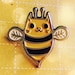 Enamel Pin CAT BEE Cat Pin -- Bee Pins -- Honey Bee Brooch -- Bumble ...