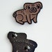 BLACK PUG PIN - Enamel Pin - Pet Dad Gift for Him, Dog Lover Gifts, Dog ...
