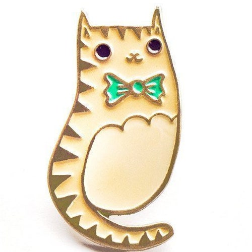 Space Cat Enamel Pin - Etsy