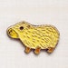 Capybara Enamel Pin Capybara Brooch Capybara Pin Badge Enamel Pin Game ...