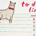 Alpaca Gifts — Llama to Do List — Office Gifts — Goal Planner— Llama ...