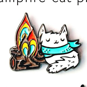 Unique Camping Gifts — ENAMEL PIN Cute – Bonfire Pin – Camper Gift ...