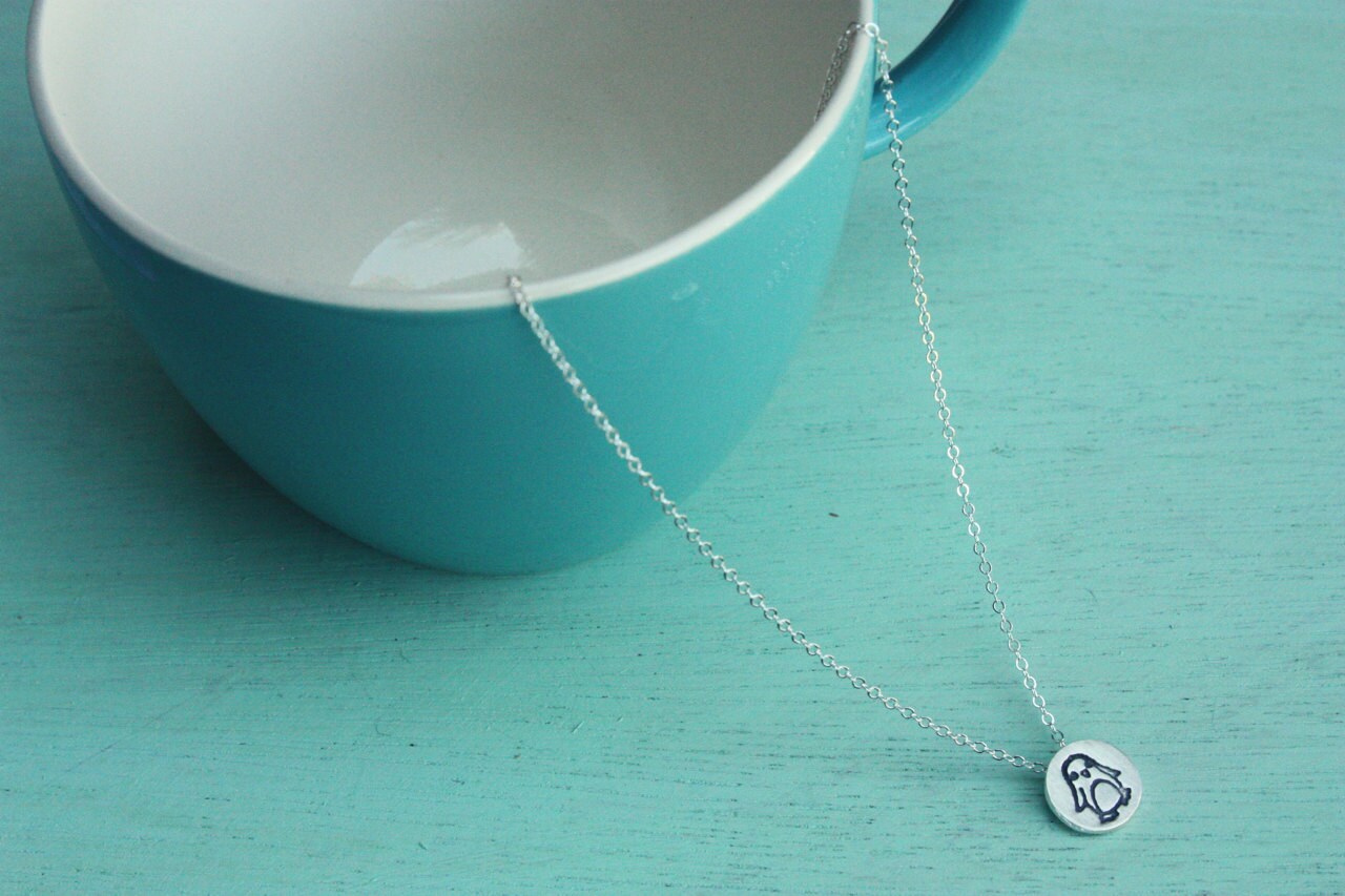 Cute Gift Idea – Penguin Necklace for Girls – Cute Animal Jewelry ...