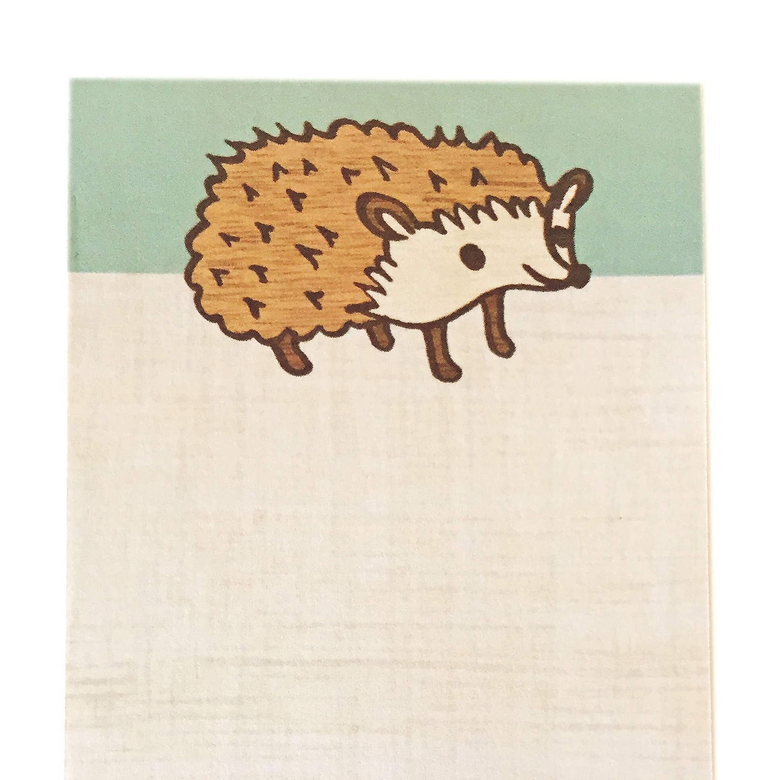 Cute Woodland Animal Notepad Kawaii Illustrated Note Pad - Etsy