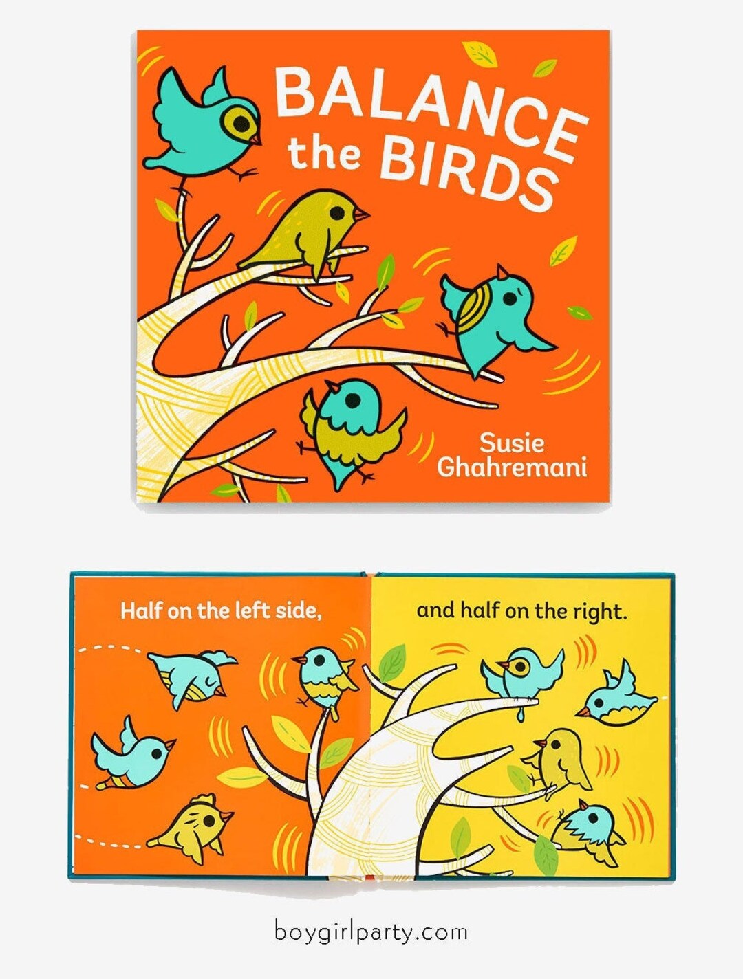 Personalized 'balance the Birds' Picture Book - Signed Educational Gift ...