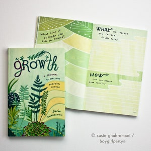 GROWTH Journal With Prompts — Personal Growth Gift — Birthday Gifts for ...