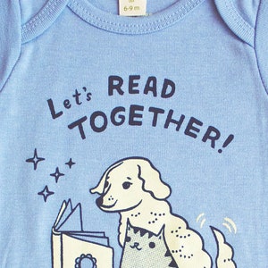Book Baby Clothes — Book Lover Gift for Baby Shower — Reading Animals ...