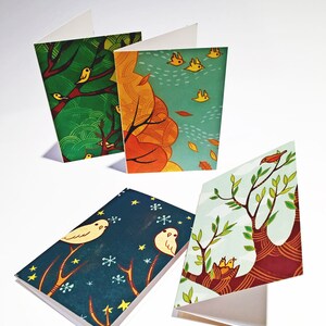 Blank Notecard Set – handmade Greeting Card Assortment With Envelopes ...