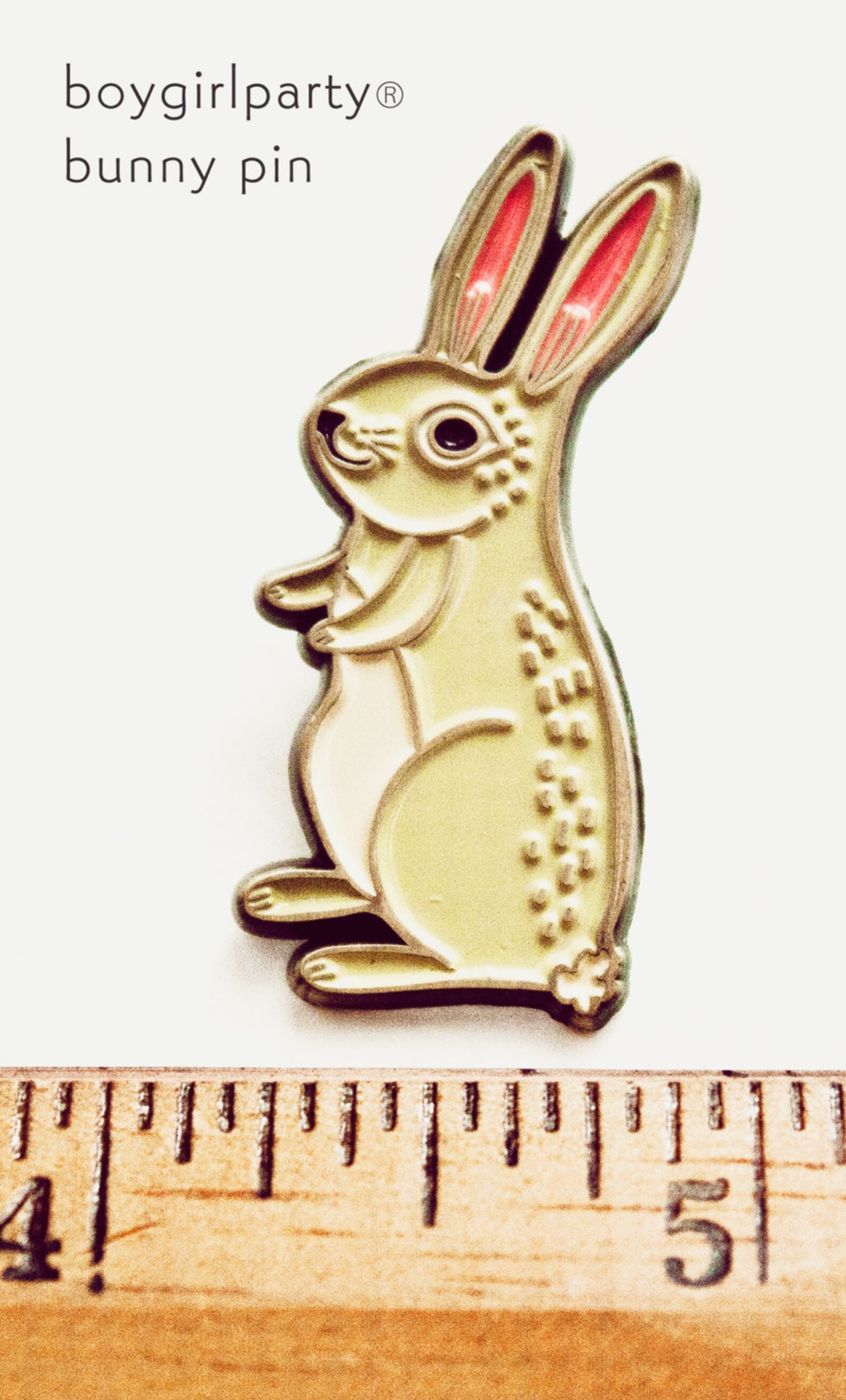 Cute BUNNY PIN / Rabbit Brooch Bunny Enamel Pin Rabbit Pin | Etsy